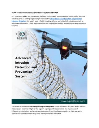 LIDAR-Based Perimeter Intrusion Detection System in KSA.pdf