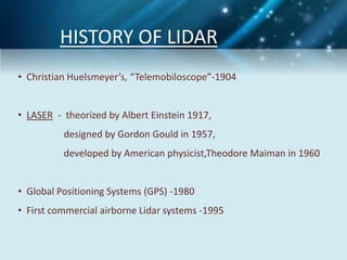 LIDAR | PPTX