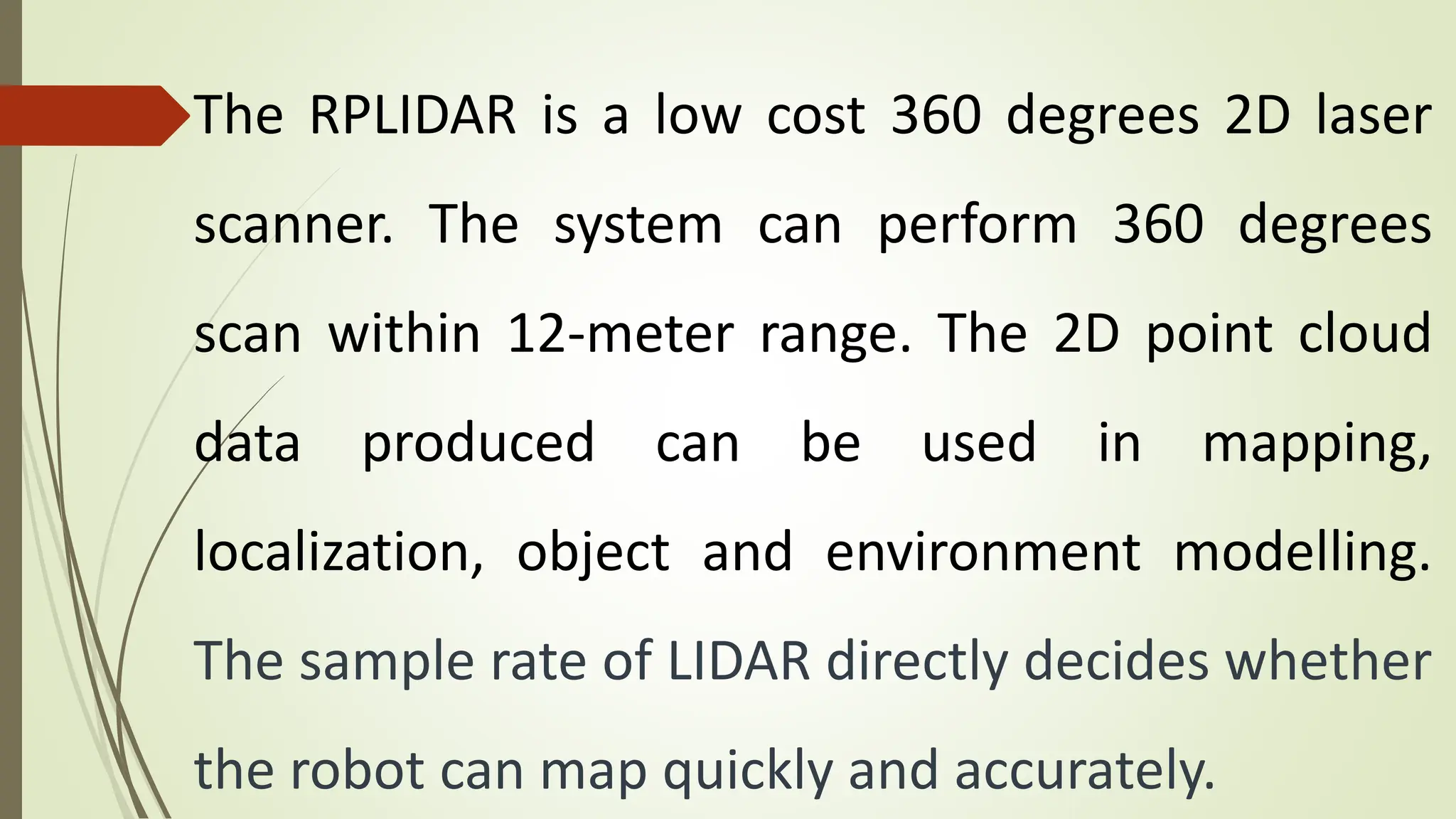 LIDAR - What it is, How it works, and How it is used in Robotics.pptx