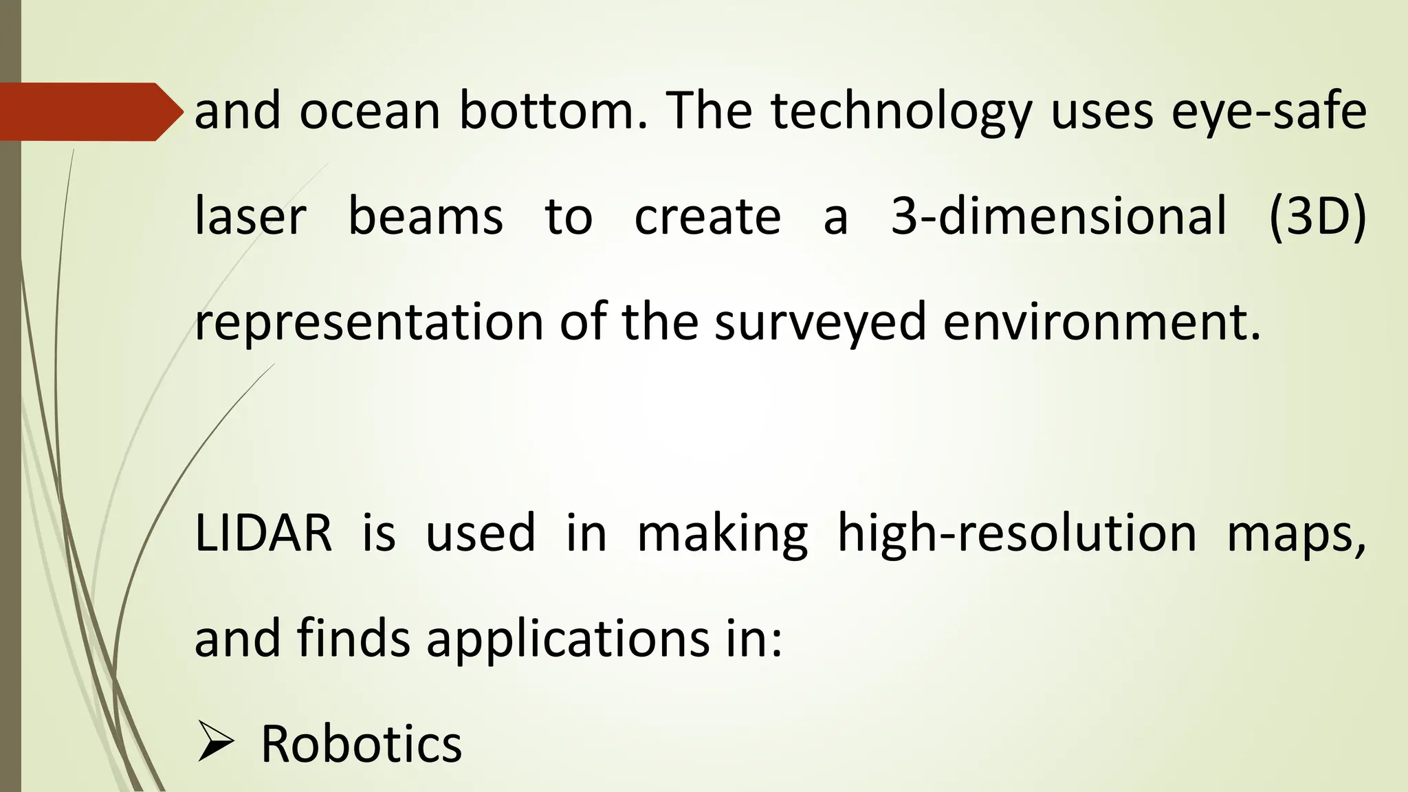 LIDAR - What it is, How it works, and How it is used in Robotics.pptx