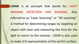 LIDAR - What it is, How it works, and How it is used in Robotics.pptx