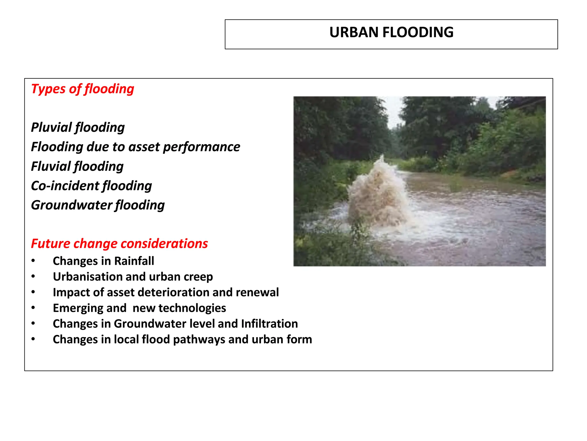 Lidar4 Pptx Urban Flood Modelling In Urban Infrastructure Pptx