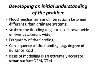 lidar4.pptx urban flood modelling in urban infrastructure | PPTX