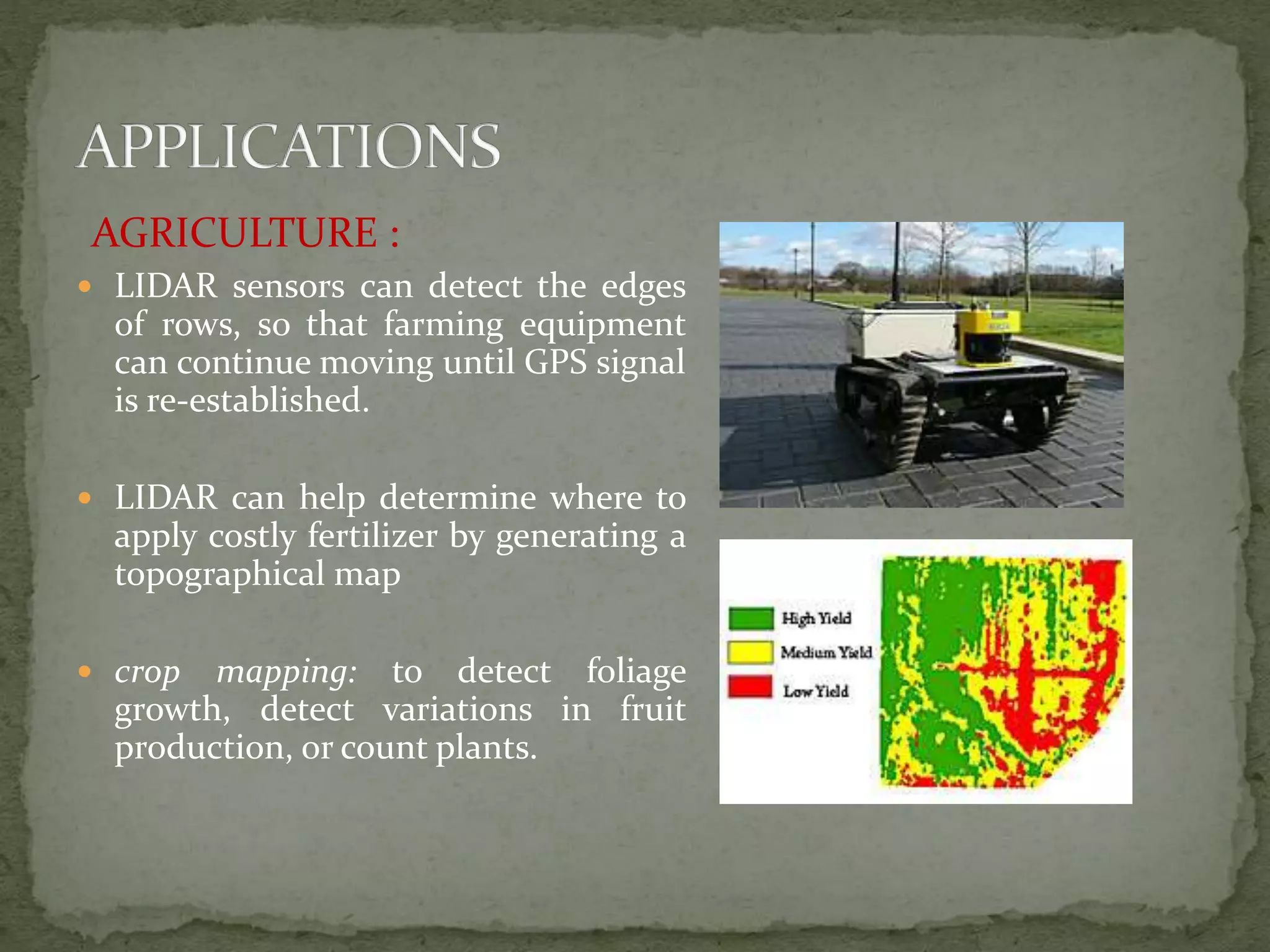 Lidar and sensing | PPTX