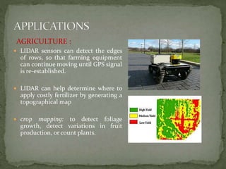 Lidar and sensing | PPTX
