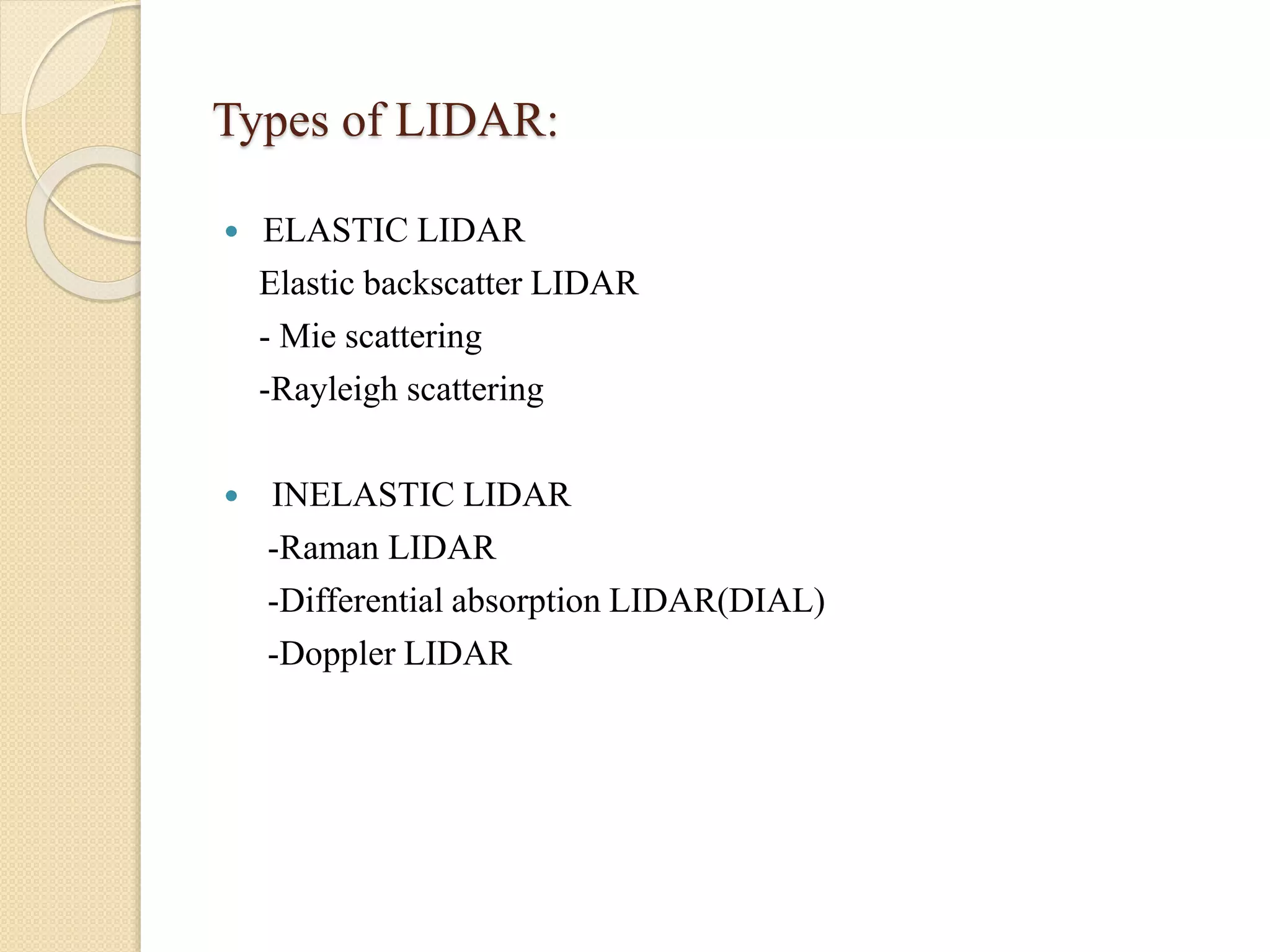 Lidar final ppt | PPTX