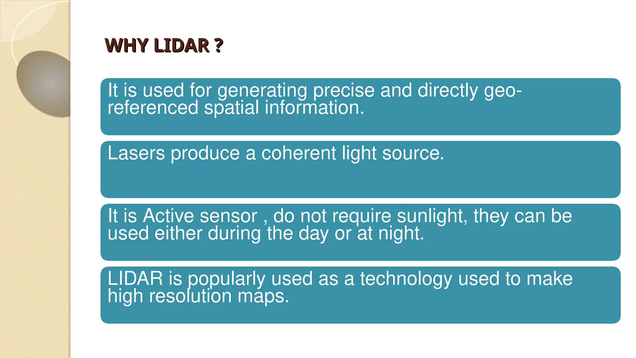 lidarfinalppt-171111172427 2.pptx lidar uses and applications | PPT