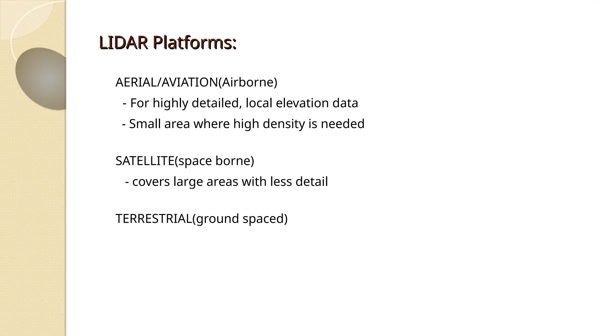 lidarfinalppt-171111172427 2.pptx lidar uses and applications | PPT
