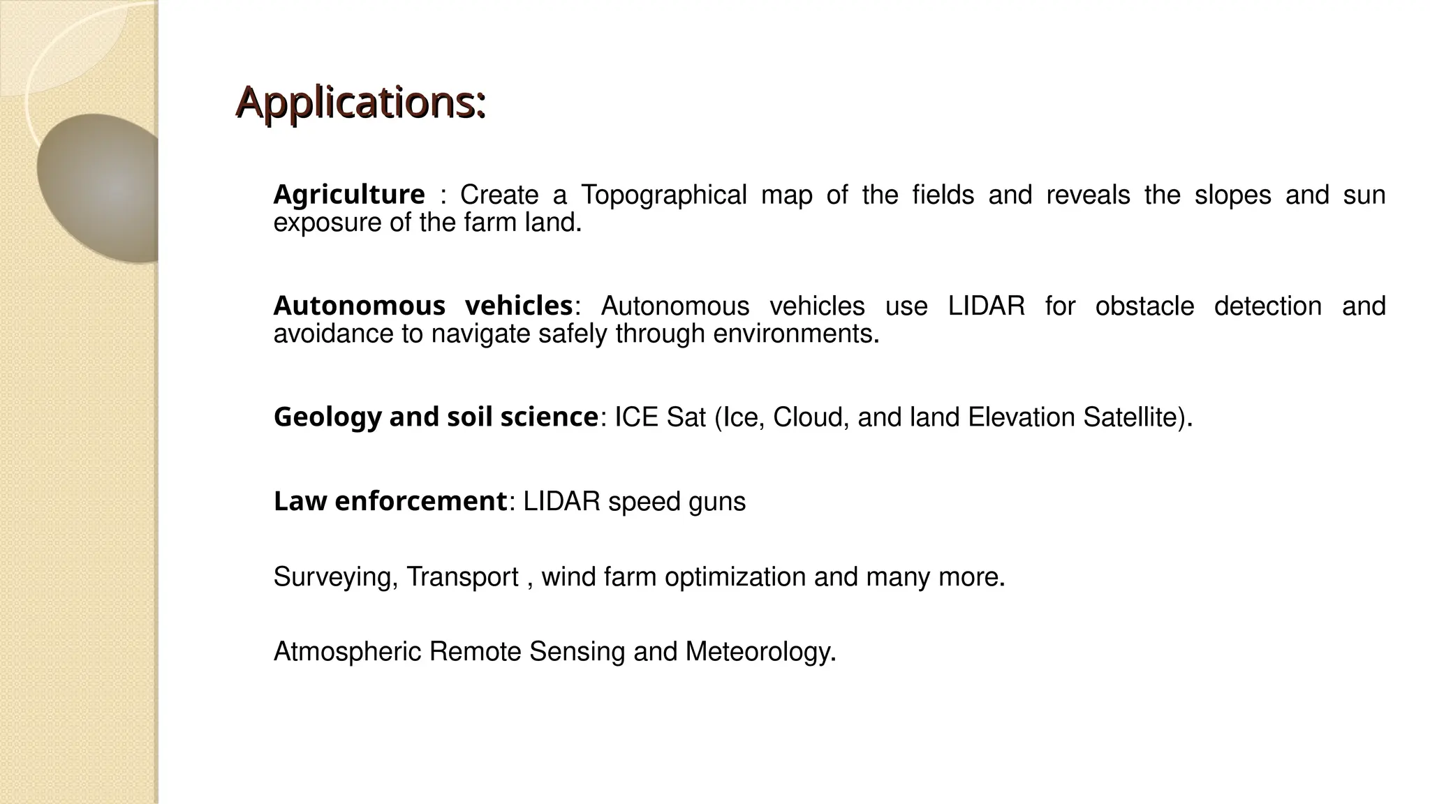 lidarfinalppt-171111172427 2.pptx lidar uses and applications | PPT