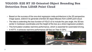 Lidar for Autonomous Driving II (via Deep Learning) | PDF