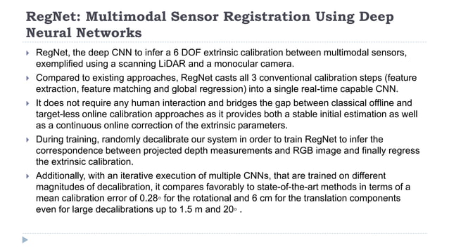 Lidar for Autonomous Driving II (via Deep Learning) | PDF
