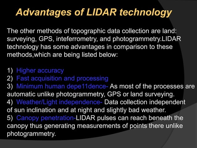 Lidarpptbysharath copy-140316044543-phpapp01 | PPT