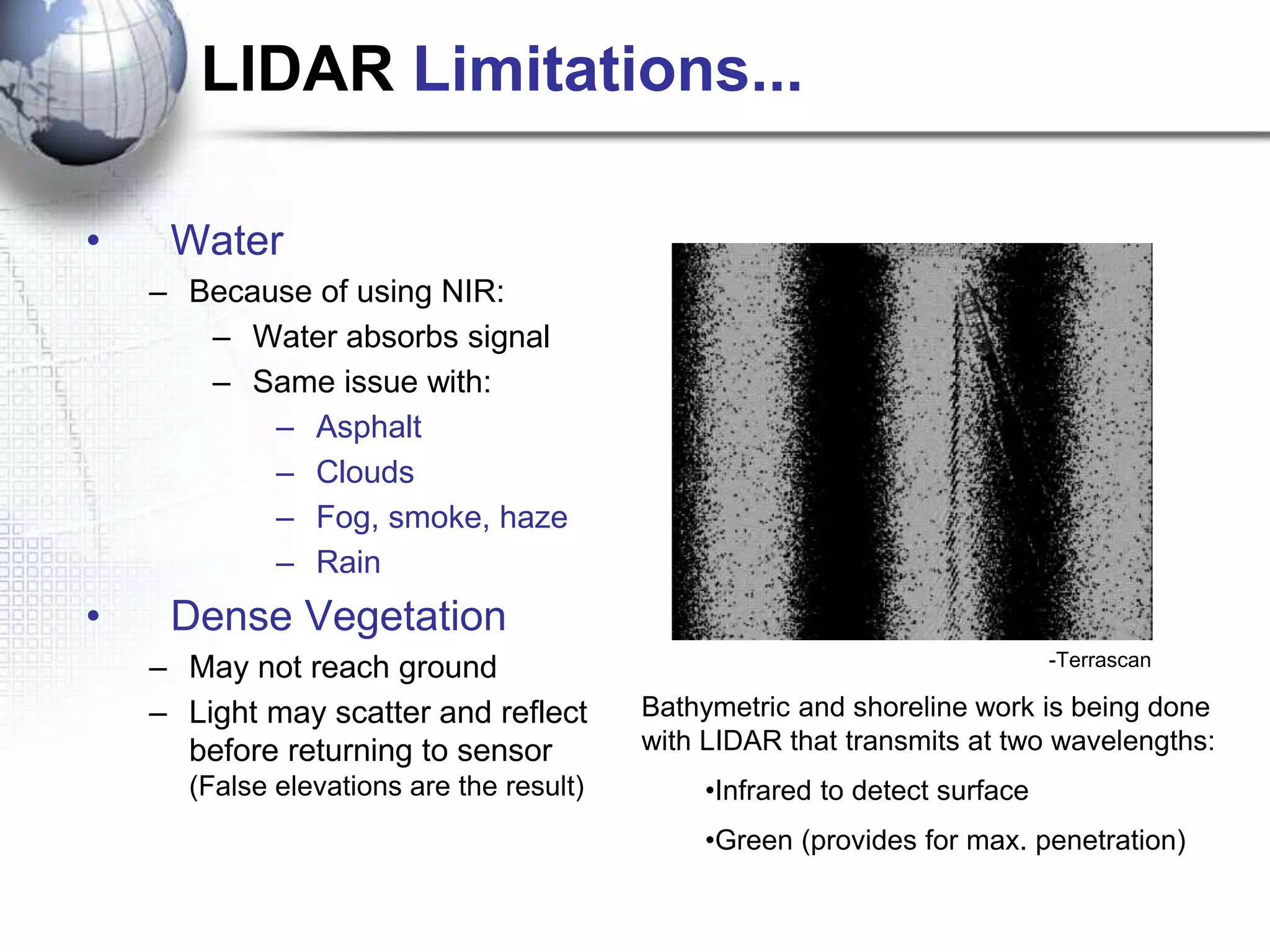 Introduction to LiDAR presentation. | PPTX