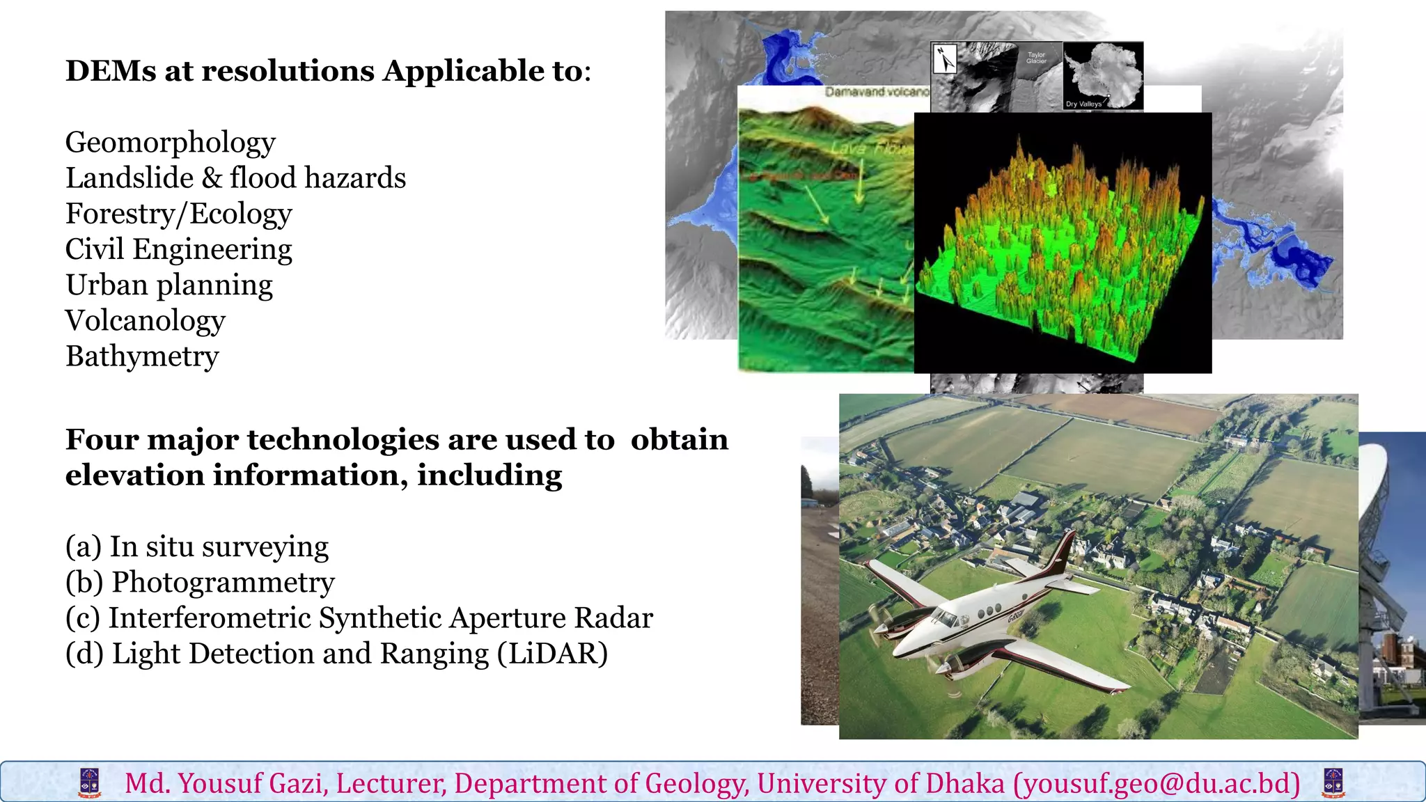 Lidar remote sensing md. yousuf gazi | PDF | Geography | Science