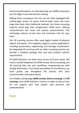 LiDAR Solutions Leading the Way in LiDAR Surveys, Drone Surveying & 3D Scanning.pdf