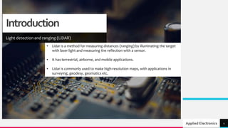 LiDAR technology | PPTX