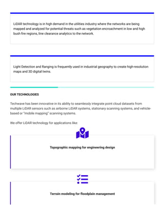 LiDAR Technology | LiDAR systems | PDF