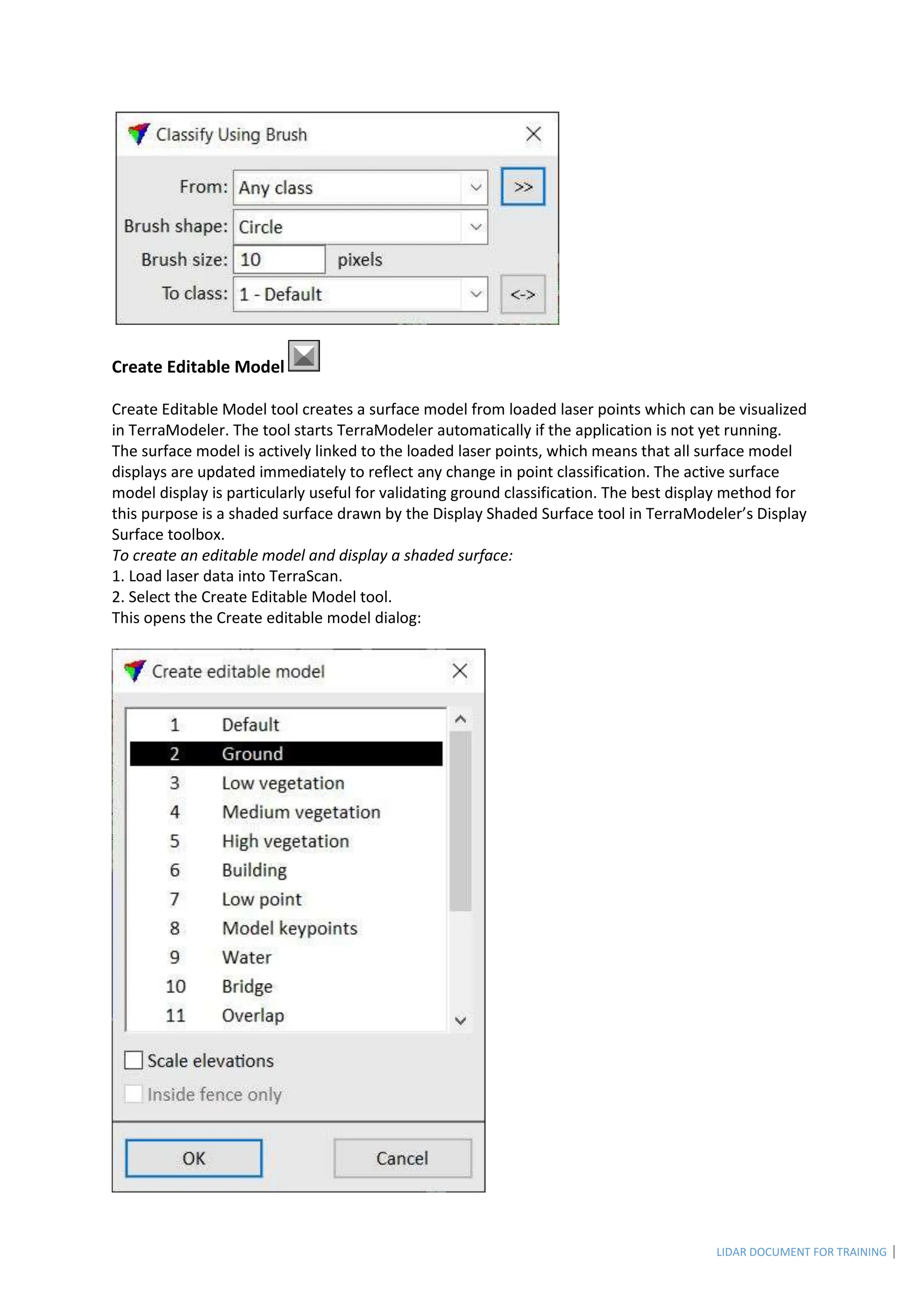 LiDAR Training Documents By Misson Choudhury (Microstation).docx