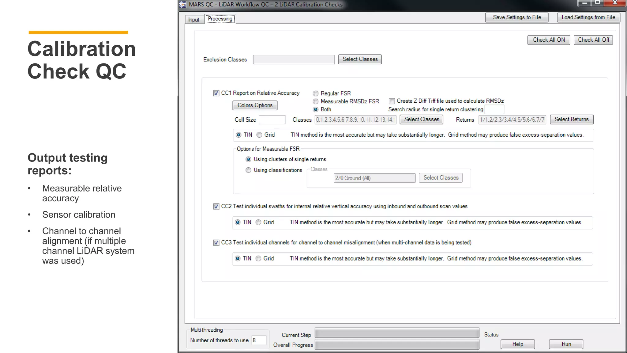 LiDAR QA/QC in a Production Environment | PPT