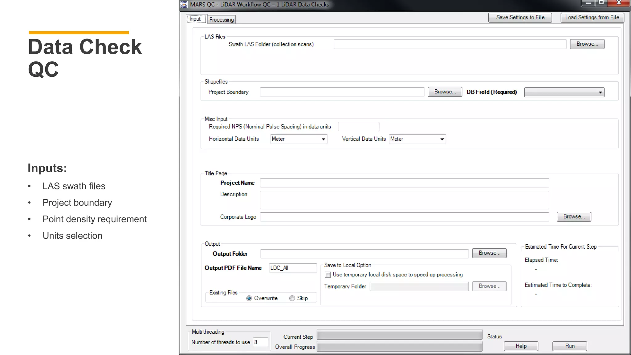 LiDAR QA/QC in a Production Environment | PPT