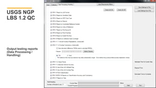 LiDAR QA/QC in a Production Environment | PPT