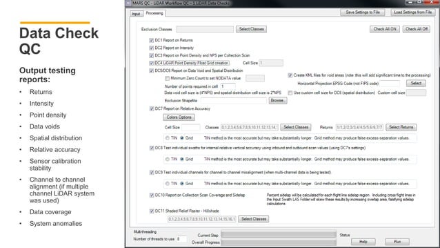 LiDAR QA/QC in a Production Environment | PPT