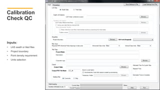 LiDAR QA/QC in a Production Environment | PPT