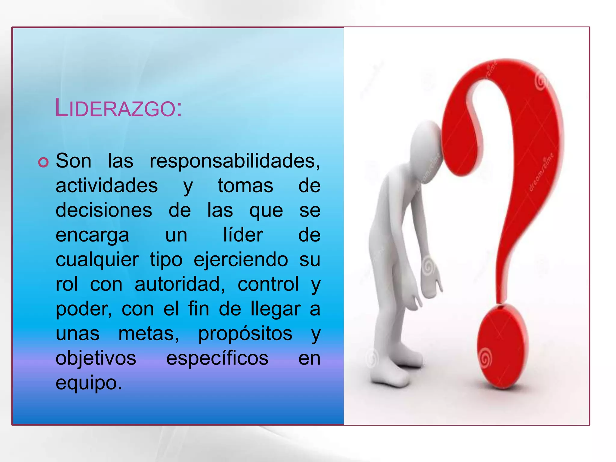 Que es un Lider | PPTX | Career Planning | Careers