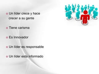 Que es un Lider | PPTX