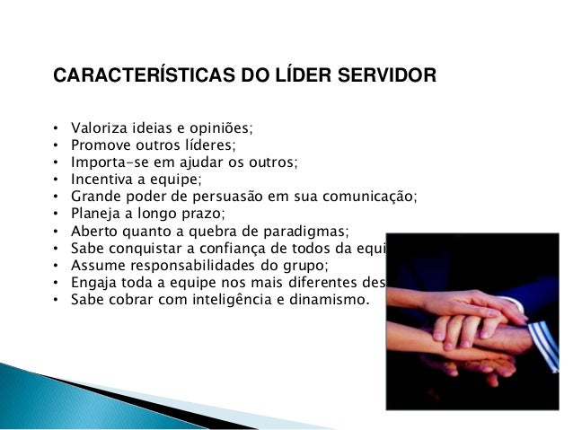 Liderança servidora