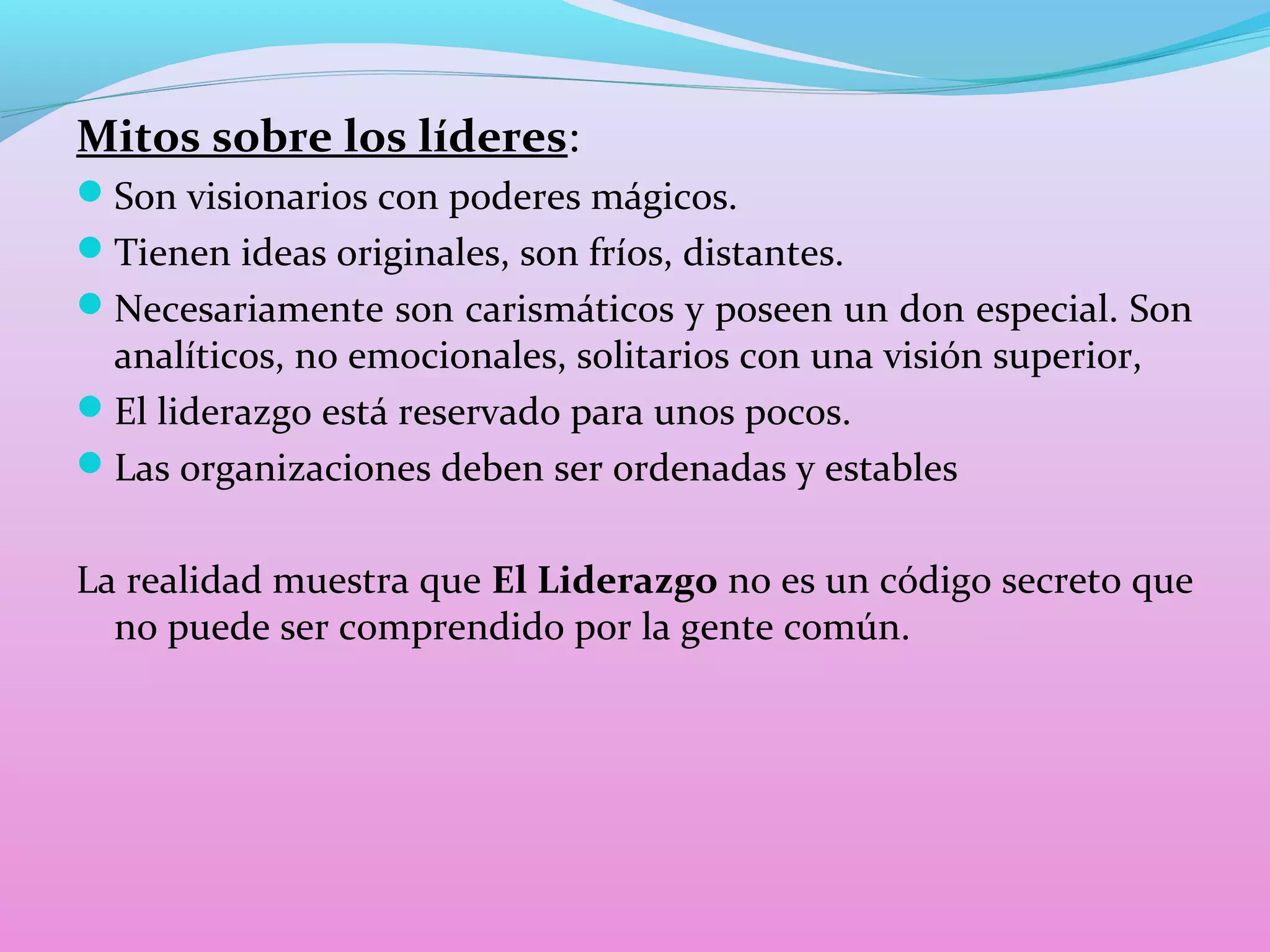 Que es Liderazgo | PPT