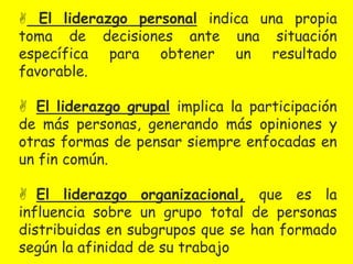 QUE ES LIDERAZGO Y SUS CARACTERISTICAS Y ESPECIFICACIONES | PPTX