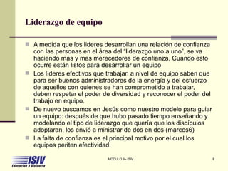 Liderazgo de servicio: Modelo de liderazgo de Jesús - Liderazgo | PPT