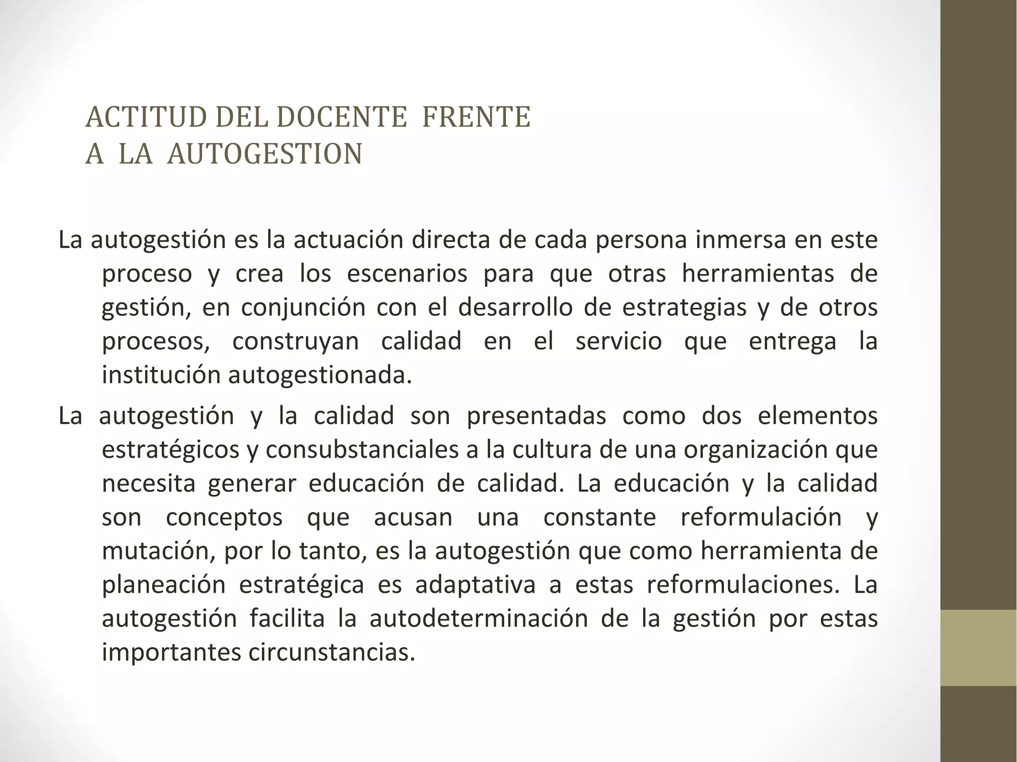 Liderazgo y autogestion | PPT