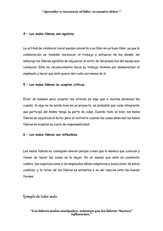 Lideres buenos y malos | DOCX