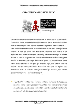 Lideres buenos y malos | DOCX