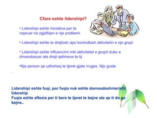 Lidershipi | PPT
