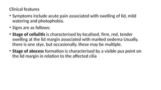 LID INFECTIONS OF THE EYE | PPTX