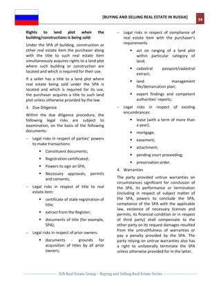 Buying and Selling Real Estate in Russia | PDF