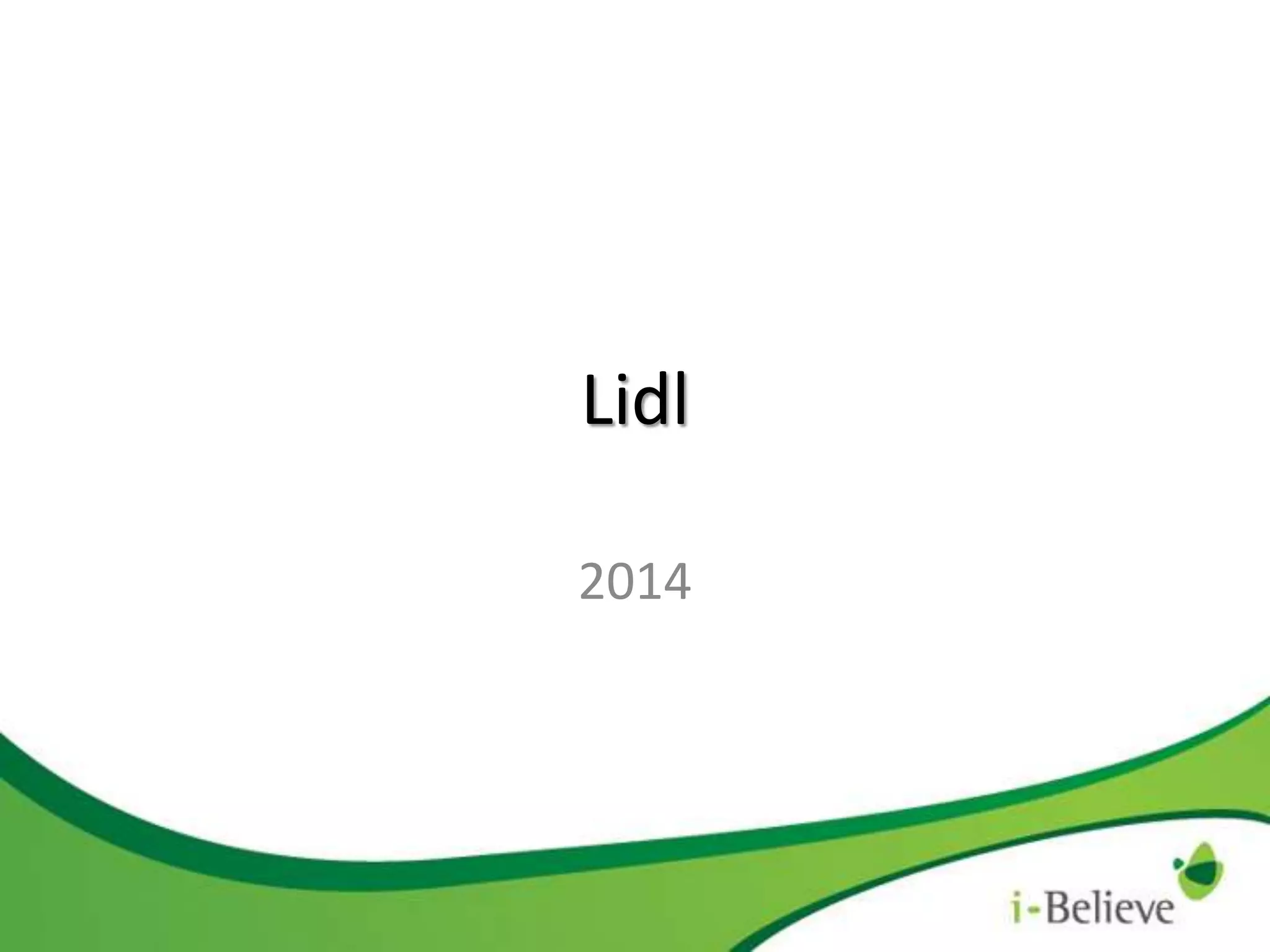 Spotlight on Lidl | PPTX