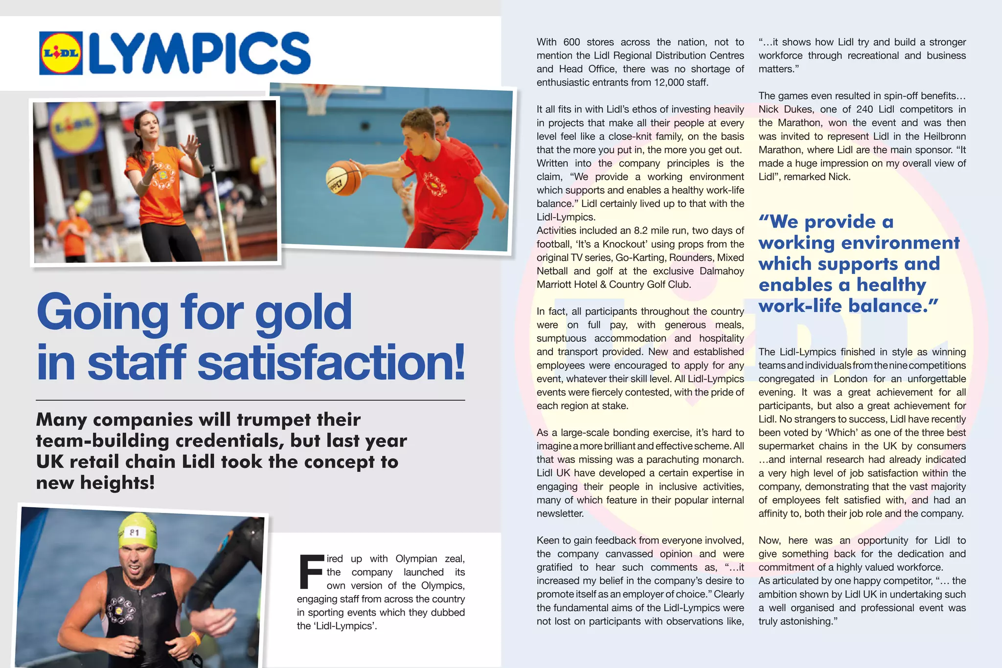 The Lidl team in action! | PDF