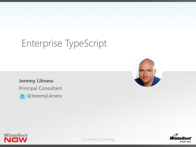 Enterprise TypeScript | PPT