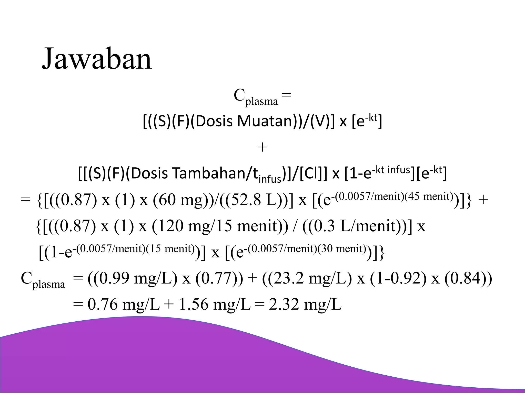 Farmakokinetika Lidokain | PPTX