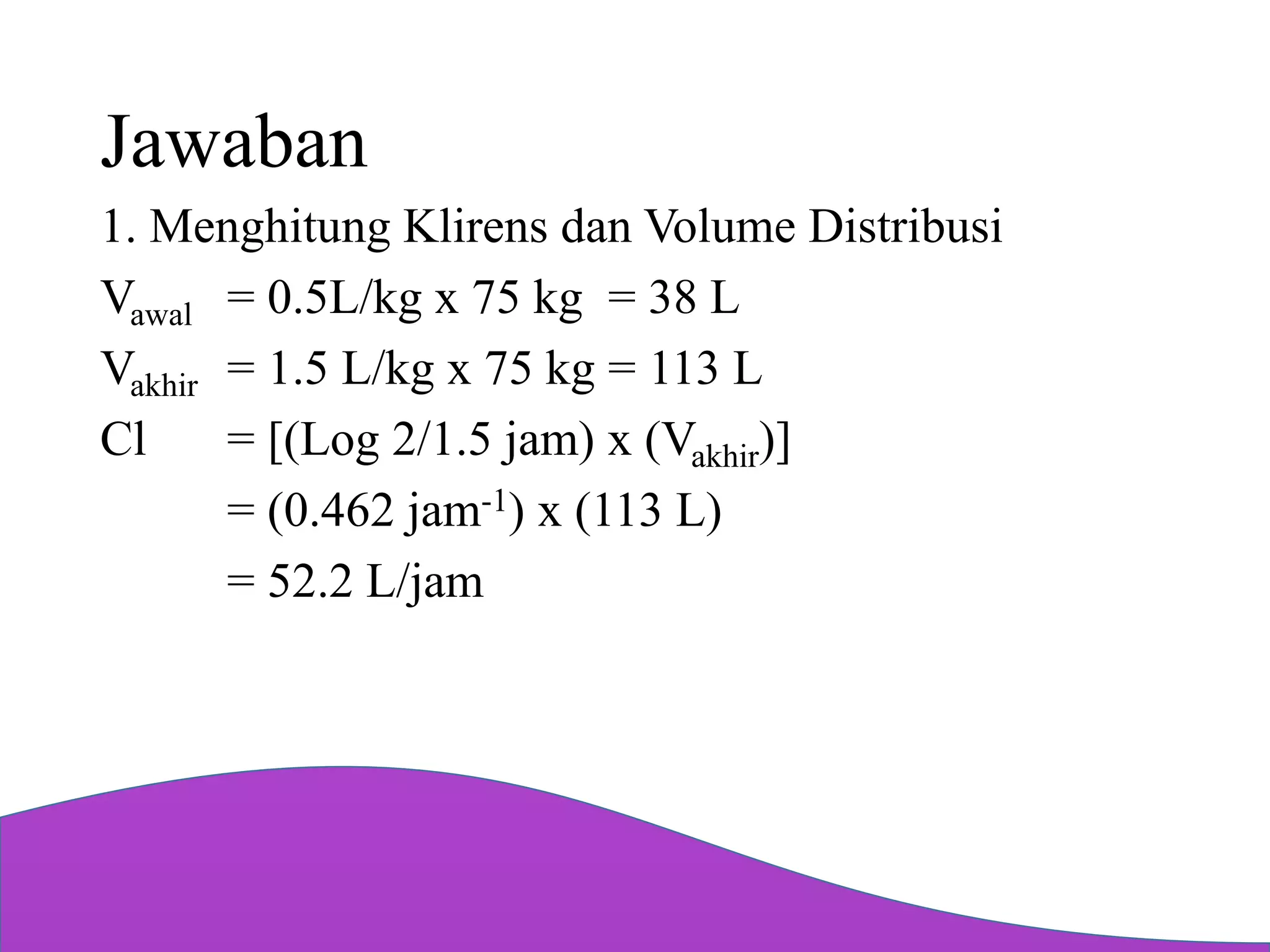 Farmakokinetika Lidokain | PPTX