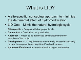 LID Presentation | PPT
