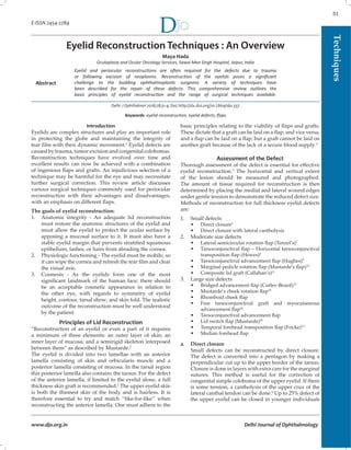 Lid reconstruction | PDF