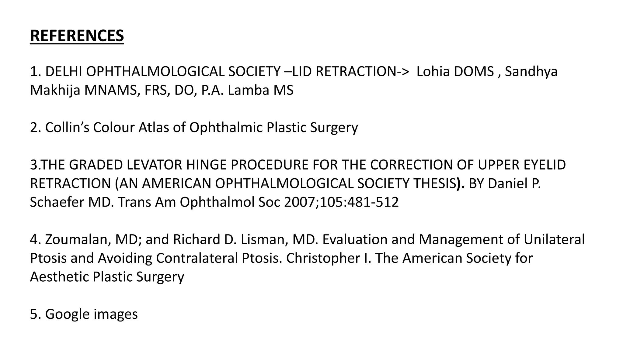 Lid retraction | PPTX