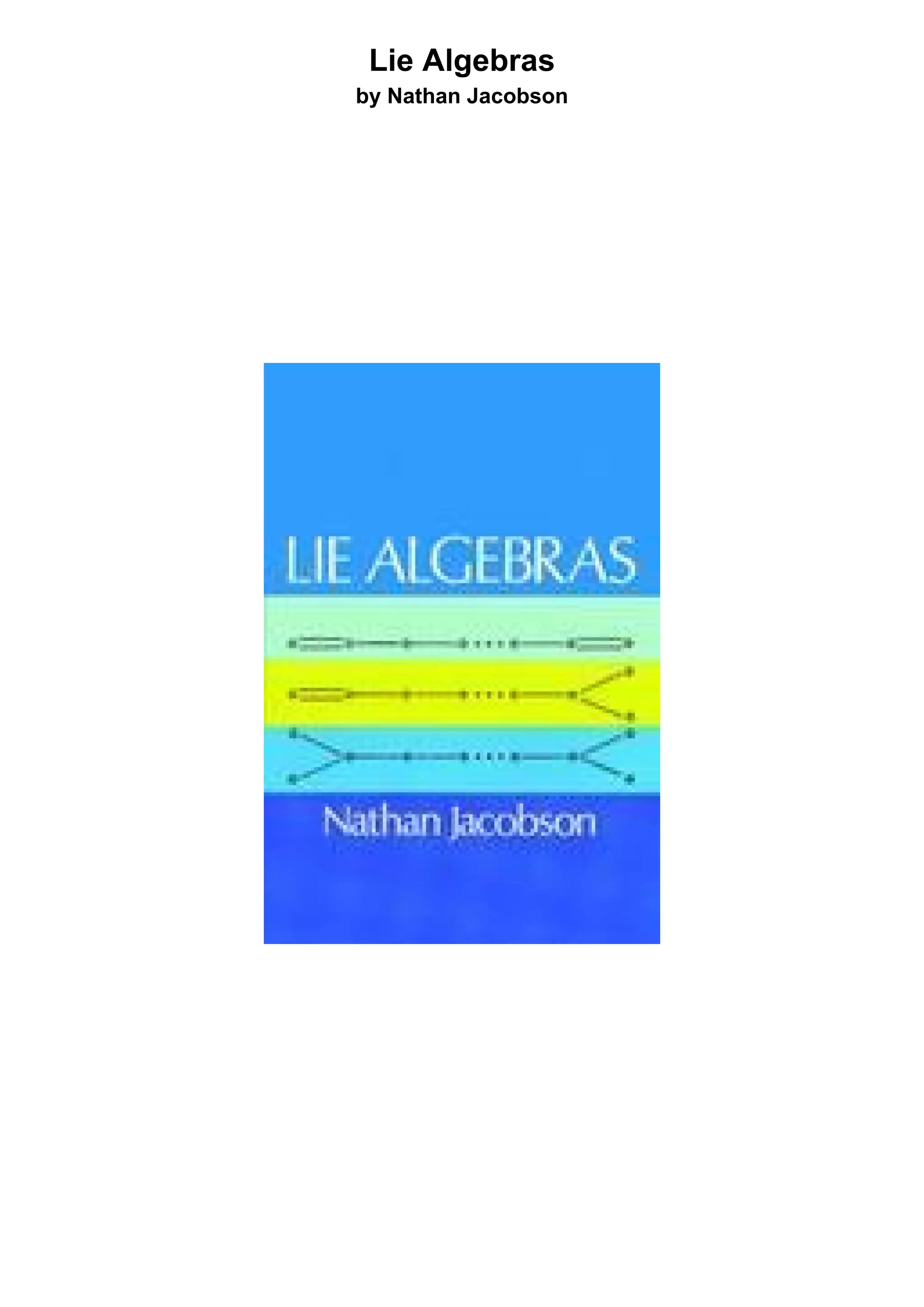 Lie algebras | PDF | Science