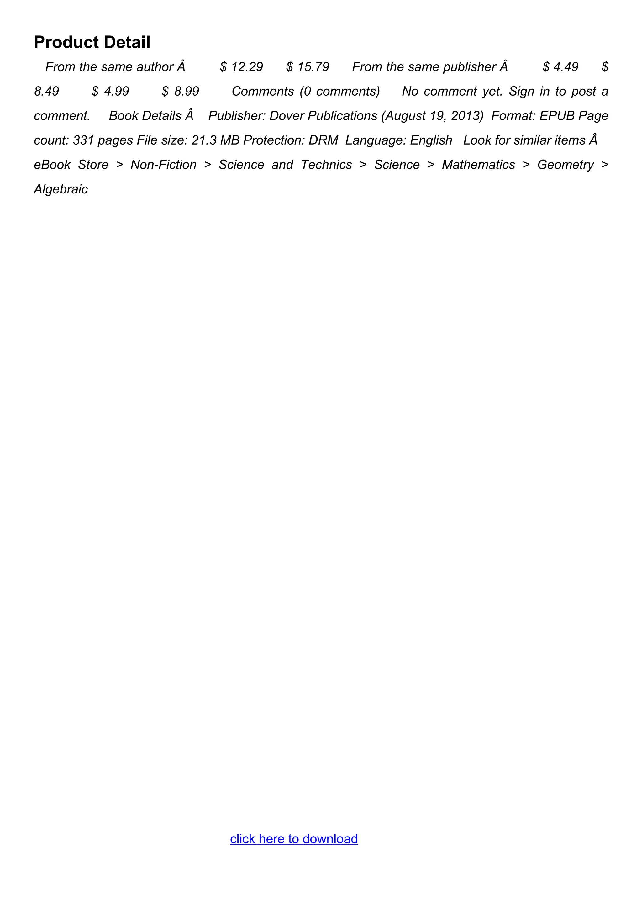 Lie algebras | PDF | Science