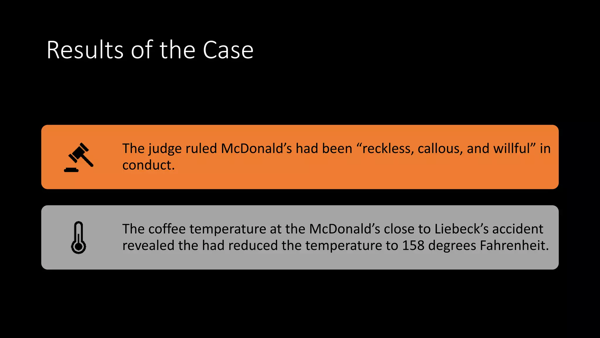 Liebeck v. McDonald's | PPTX | Bars & Restaurants | Attractions